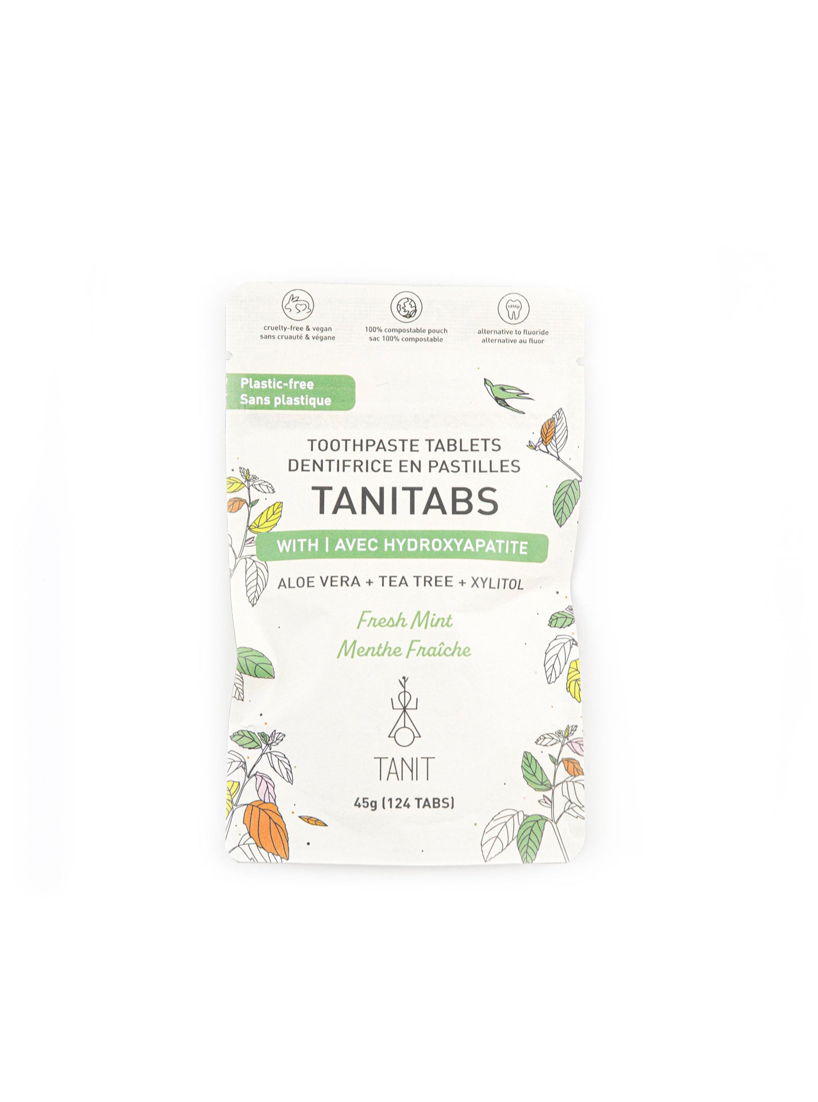 Zero Waste Toothpaste Tablets Refill Pack | 124 Tablets - Simplique Mode